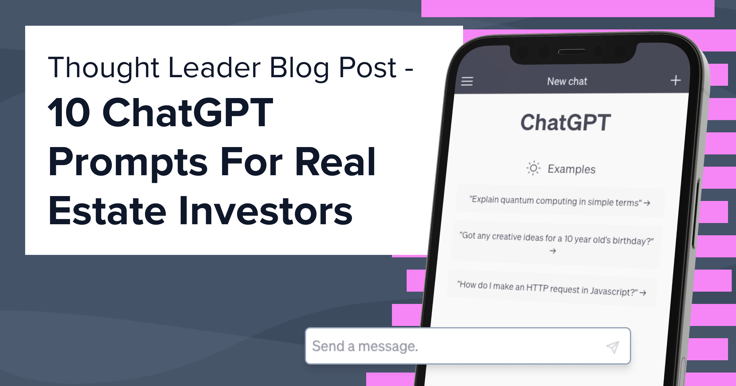 10 ChatGPT Prompts for Real Estate Investors | Carrot