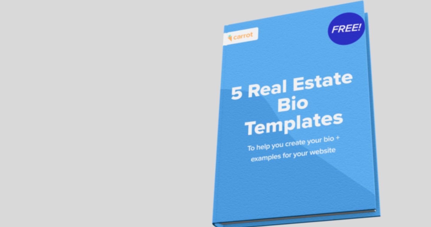 Real Estate Bio Templates Carrot