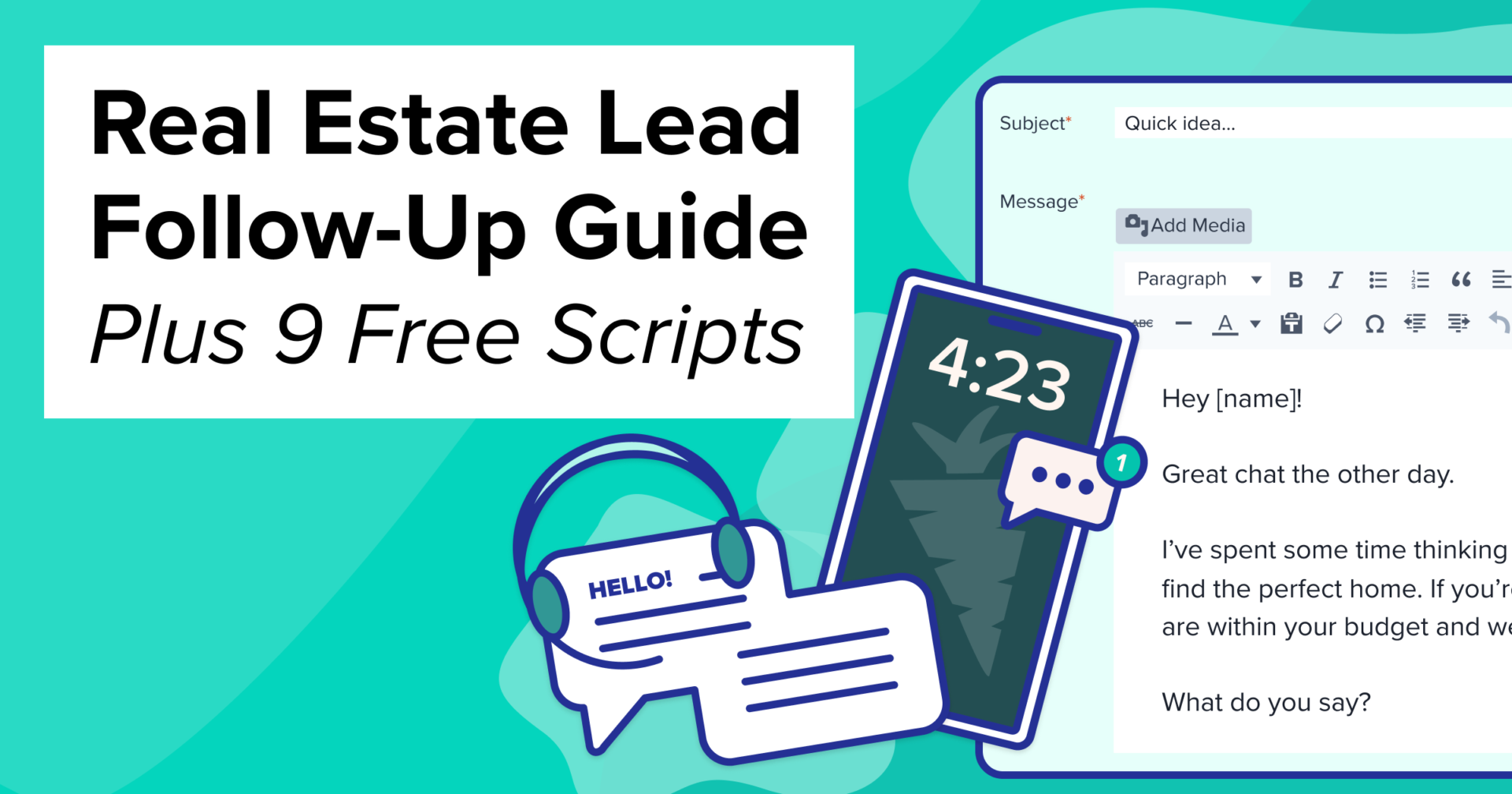 9 Real Estate Follow Up Scripts to Close More Deals | Carrot