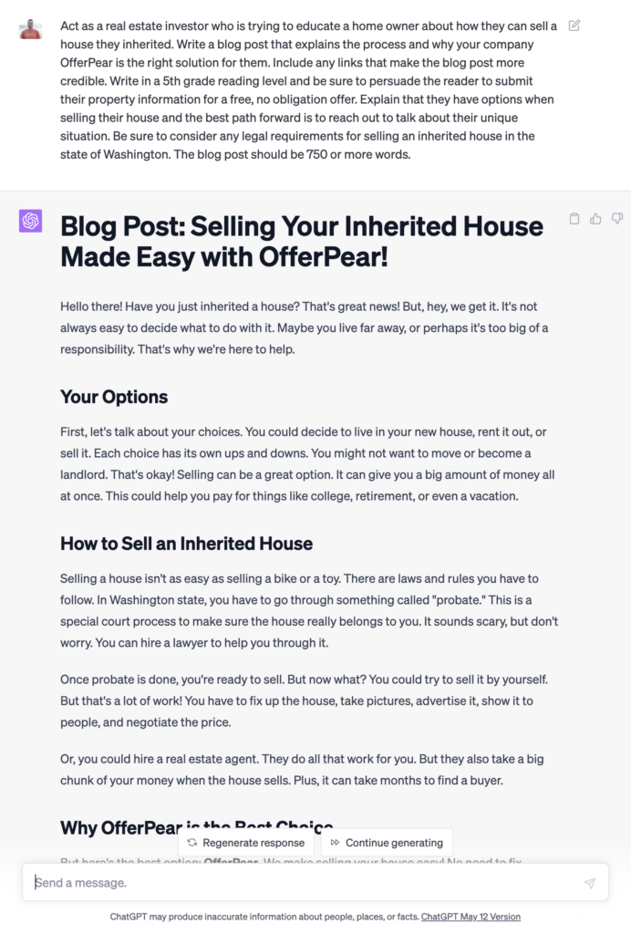 8 ChatGPT Prompts for Real Estate Investors in 2023 | Carrot