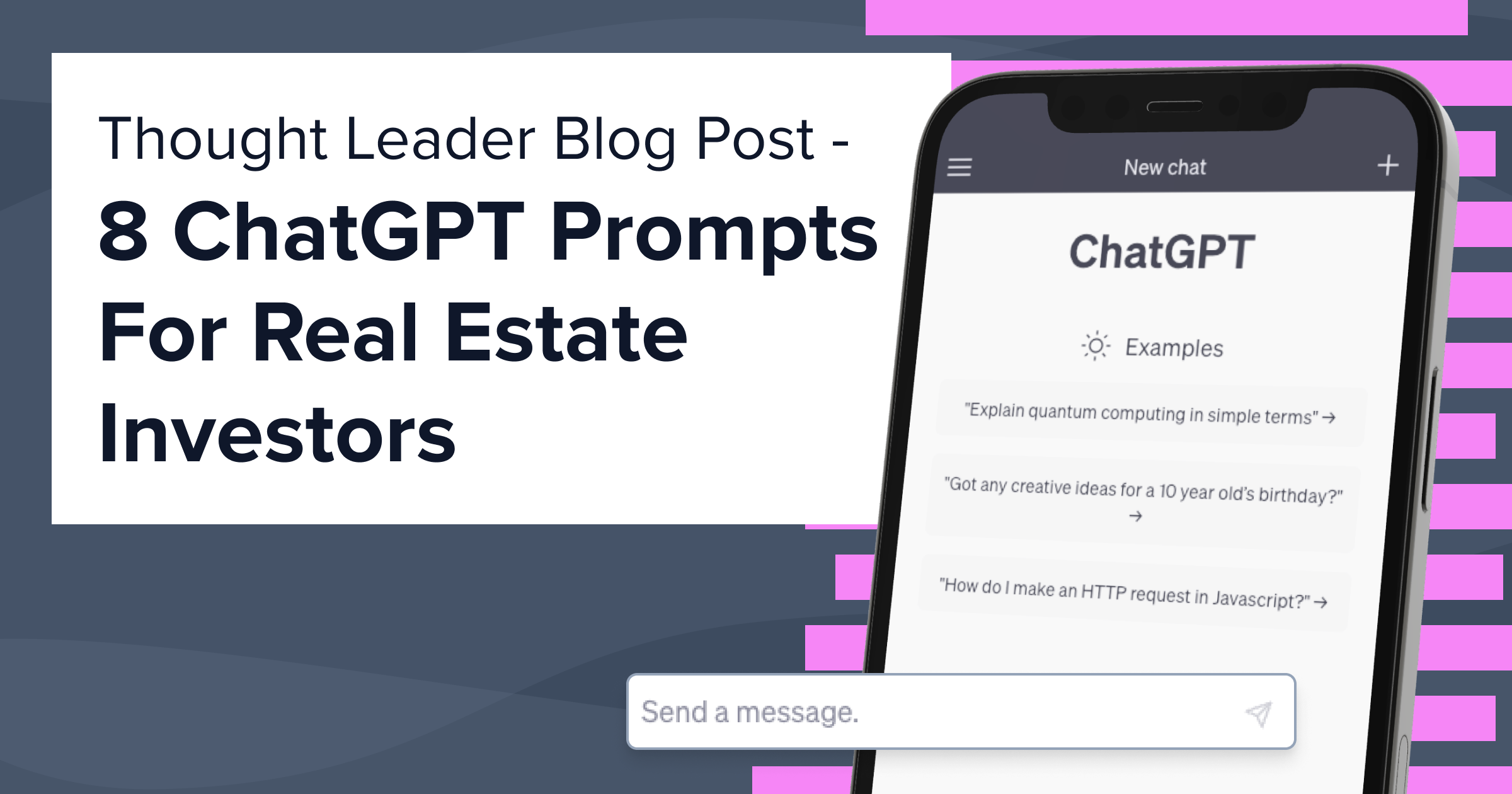 ChatGPT for Real Estate Investors | 8 Prompts for 2024 | Carrot