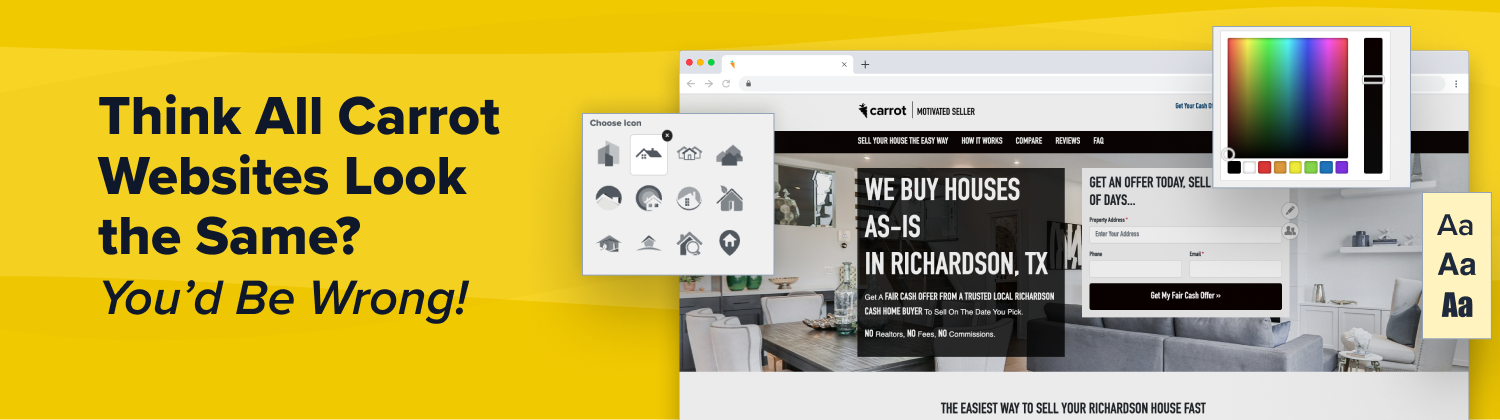 How to Make Your Carrot Website Design Stand Out | Carrot