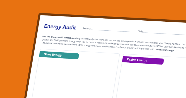 Carrot’s Personal Energy Audit | Carrot