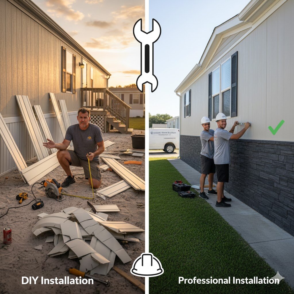 DIY vs. Professional Skirting Installation: A Myrtle Beach Cost Guide ...