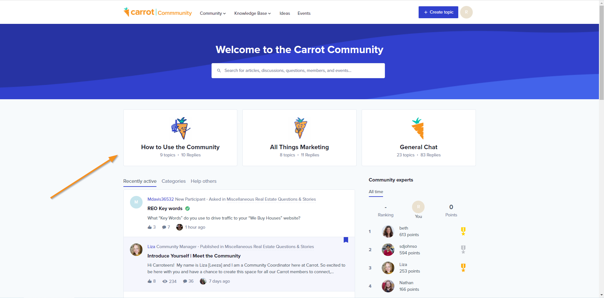 How to access the Carrot Community platform | Carrot Help Center