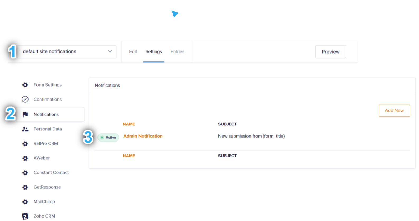 Form Notifications | Carrot Help Center