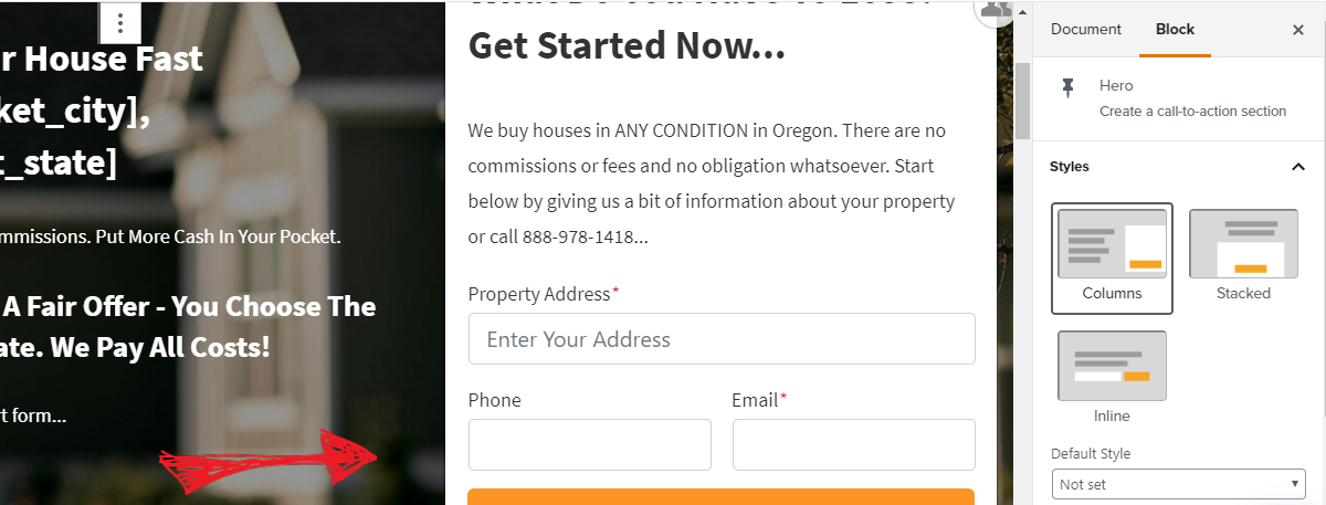 Explained: Hero Block | Carrot Help Center